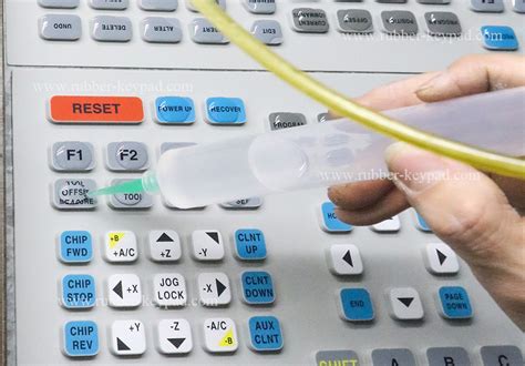 Apply Epoxy Resin Coating On Silicone Keyboard Silicone Keyboard Manufacturing Process