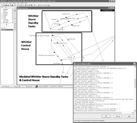 6 use of control rules editor in swmm 5 download scientific diagram