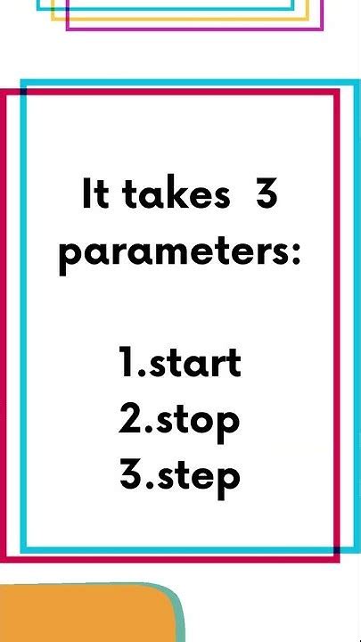 Range Function In Python Youtube