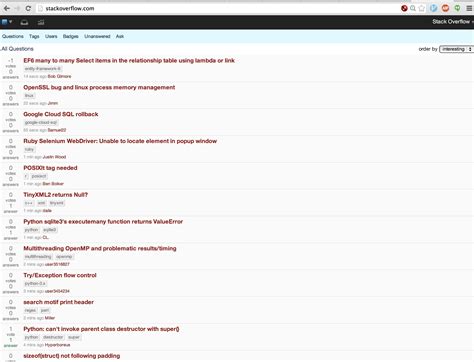 Stack Overflow Interface Looks Weird Meta Stack Exchange
