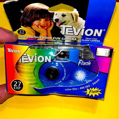 Tevion Cameras Photo And Video Tevion 35 Mm Flash Disposable Camera