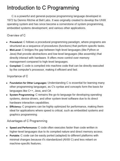 C Pdf 1 Pdf Data Type Integer Computer Science