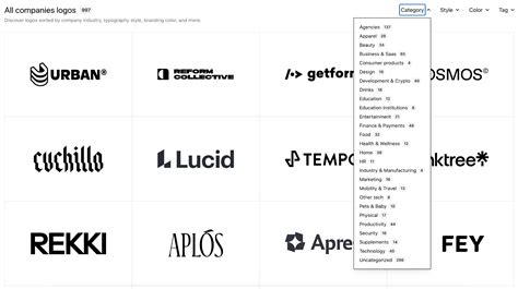 브랜드 로고 1 000개 레퍼런스 창고 Logggos 요즘it