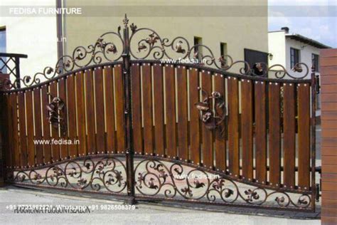 Ss Gate Design Modern Metal And Wood Fence Angular Gate Design Pinterest Main Gate Design Main