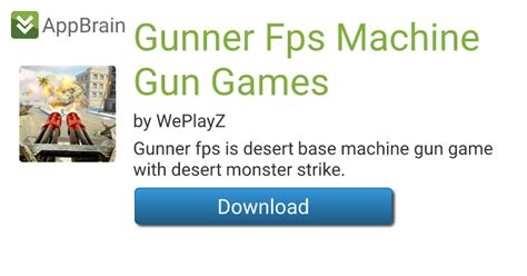 Gunner Fps Machine Gun Games For Android Free App Download