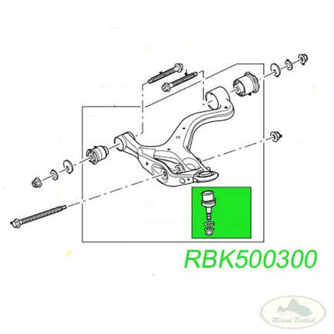 LAND ROVER FRONT LOWER ARM BALL JOINT SET x2 RANGE SPORT 06-13 ...