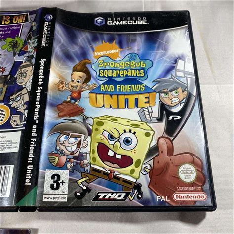 Spongebob Squarepants And Friends Unite Nintendo Gamecube Game Complete 24 99 8bitbeyond Retro