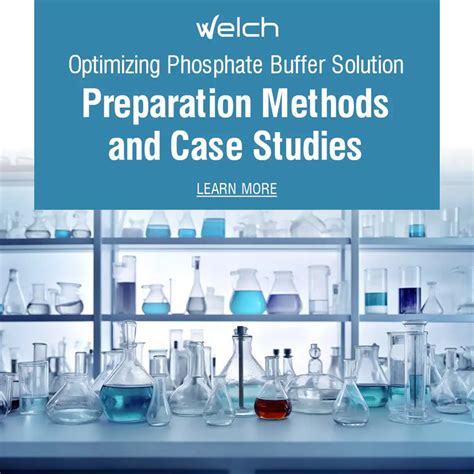optimizing phosphate buffer solution preparation methods and case