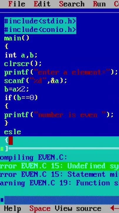 Find The Number Is Odd And Even Using If Else Condition Coding Shorts