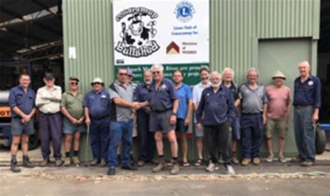 Cse Uniserve Donate To The Cowaramup Mens Shed Cse