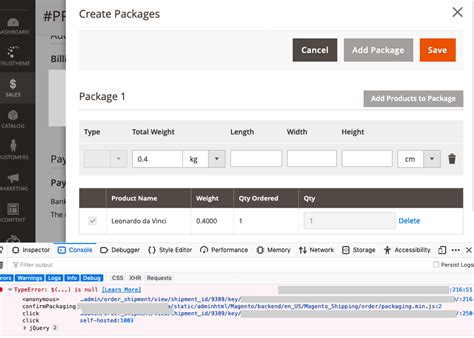 magento 2 3 cannot create a new shipping label for an already created