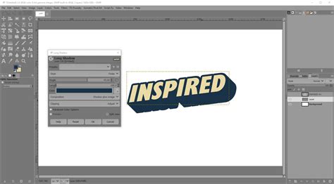 Creating 3d Text Using Gimp Lusus Studio