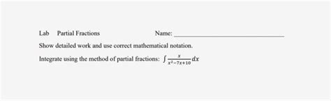 Solved Show Detailed Work And Use Correct Mathematical