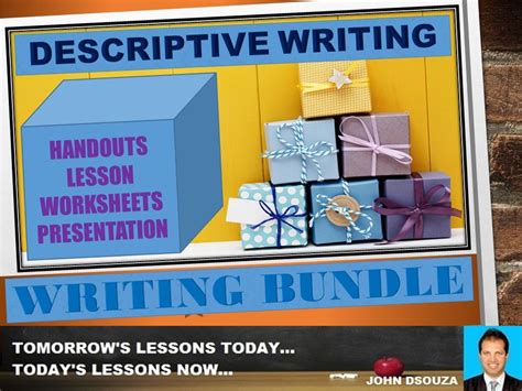 Descriptive Writing Bundle Teaching Resources