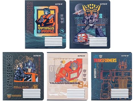 Купити Зошит у клітинку 18 аркушів Transformers Kite Tf24 236 недорого