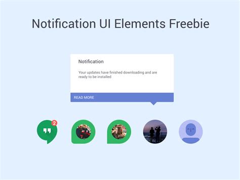 Notification Ui Elements ~ Epicpxls