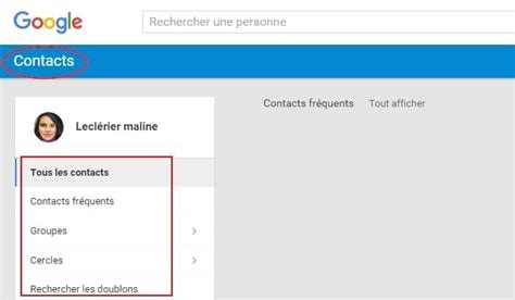 Accéder Facilement Aux Contacts Android