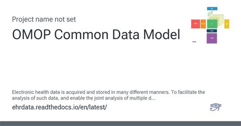 Omop Common Data Model — Ehrdata