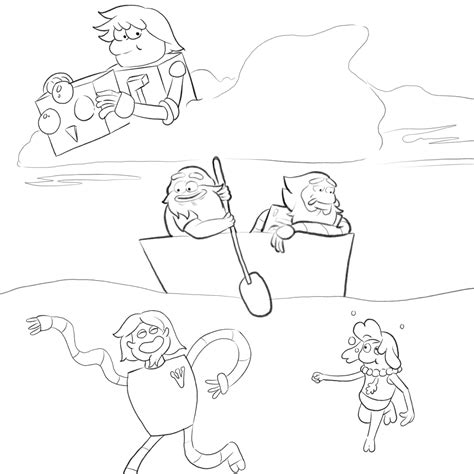 To Celebrate Robot Dream Premiere Might As Well Make A Quick Sketch Of Amphibia X Robot Dream