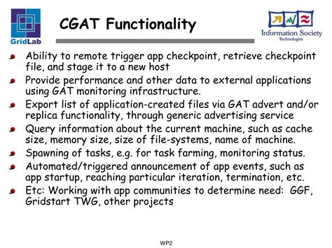 ppt gridlab wp 2 cactus gat cgat powerpoint presentation free