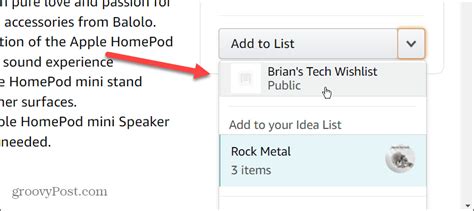 How to Share an Amazon Wish List