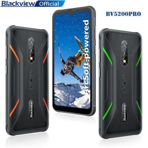 Blackview Прочный телефон BV5200 Pro, мобильный телефон MTK G35 ...