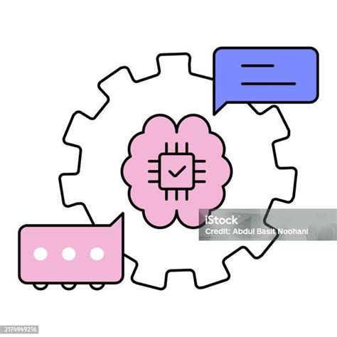 Ai Workflow Optimization Icon Representing System Workflow Tuning Ai