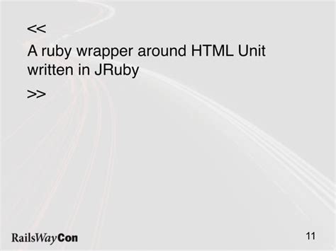 Culerity And Headless Full Stack Integration Testing PPT