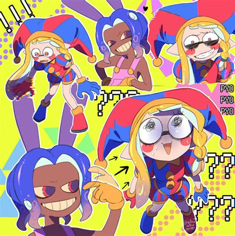 Inkling Player Character Inkling Girl Octoling Player Character