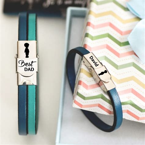 Set De Bratari Tata Fiu Din Piele