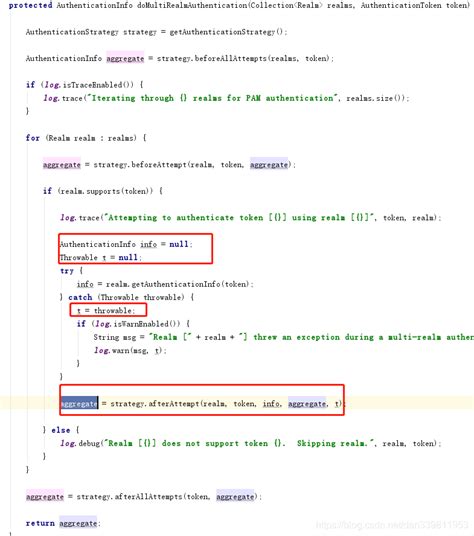 【springboot】处理shiro多realm的自定义异常捕获问题 自定义realm类如何抛出统一异常 csdn博客