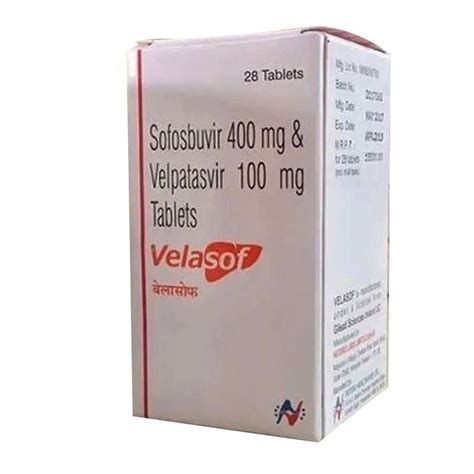 Sofosbuvir And Velpatasvir Tablets At Rs 6000 Box In Ahmedabad Id 25943576333