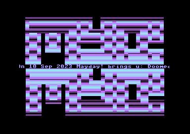 CSDb Doomed PETSCII Pacman 2 By Mayday 2023