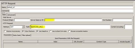 Request Set The Whole Request Url In Jmeter Stack Overflow