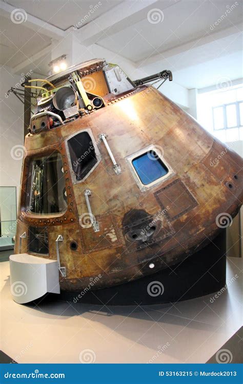 Apollo 11 Command Module Editorial Image Image Of American 53163215