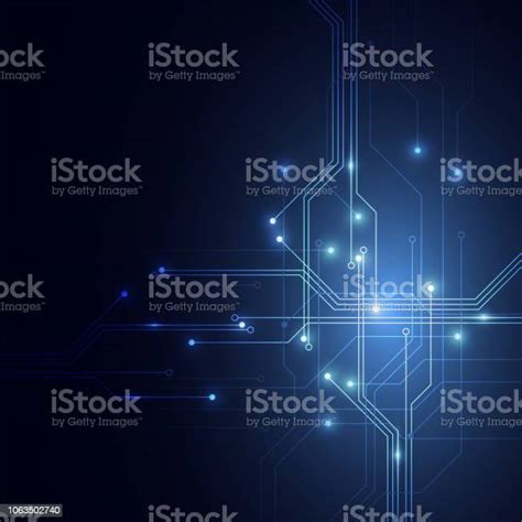 기술 회로 보드 텍스처와 추상적인 배경입니다 전자 마더보드 그림입니다 통신 및 공학 개념입니다 벡터 일러스트 레이 션 0명에
