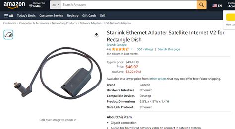Where To Buy The Starlink Ethernet Adapter Networkbuildz