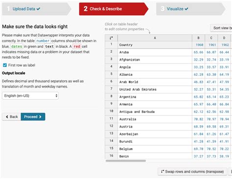 How To Create A Table Datawrapper Academy