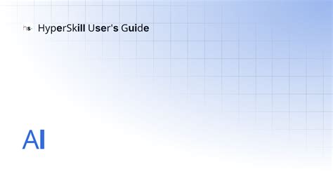 Ai Hyperskill Users Guide
