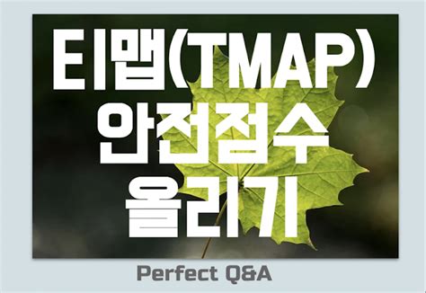 티맵 tmap 안전운전 점수 100점이 알려드리는 점수 올리기 방법 자동차보험 특약할인 받기