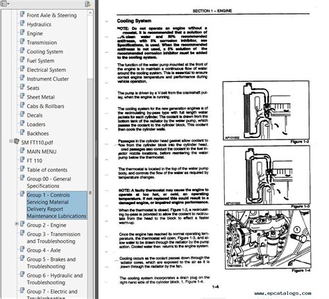 Fiatallis Ft110 Tractor Loader Backhoe Pdf Manual