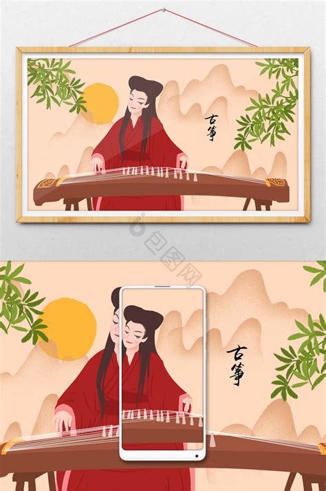 古筝竹子图片 古筝竹子素材免费下载 包图网