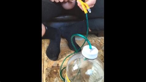 Bladder Filled And Spilled Urethra Penetration Catheter Sounding Pee Pissing Cbt