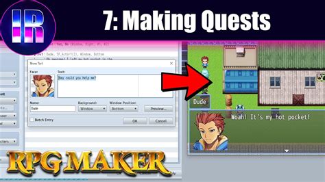 How To Make Quests In RPG Maker Part YouTube