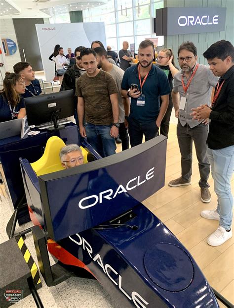 Simulador F1 Motion Oracle Racing To The Cloud Virtual Grand Prix