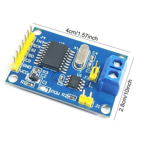 Dc 5v Mcp2515 Can Bus Control Module Transmission Ratio Replacement Receiver Development Circuit