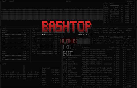 Bashtop Echosystem