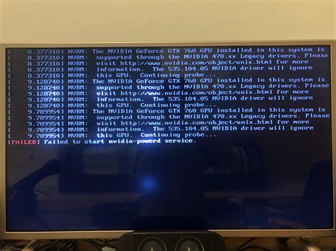 Boot Stuck At “nvidia Gpu Installed Nvidia Driver Will Ignore” R
