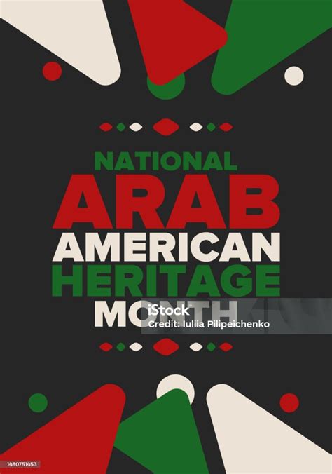 Native Arab American Heritage Month Arab American Culture And Tradition