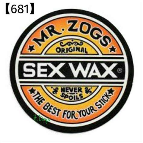 【681】転写 ステッカー Sex Wax サーフィン ラベル サイン ロゴ 車 メルカリ